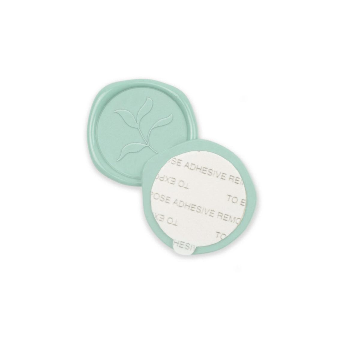 Cachet de cire • Motifs ou Personnalisables avec finition autocollant